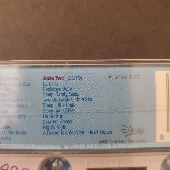 Disney | Other | Vintage 988 Disney Lullaby Cassette | Poshmark